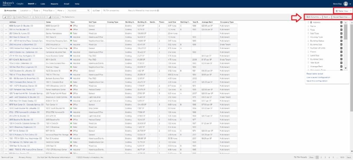 Wisconsin Commercial Data Exchange Tip of the Week – New Table View Feature