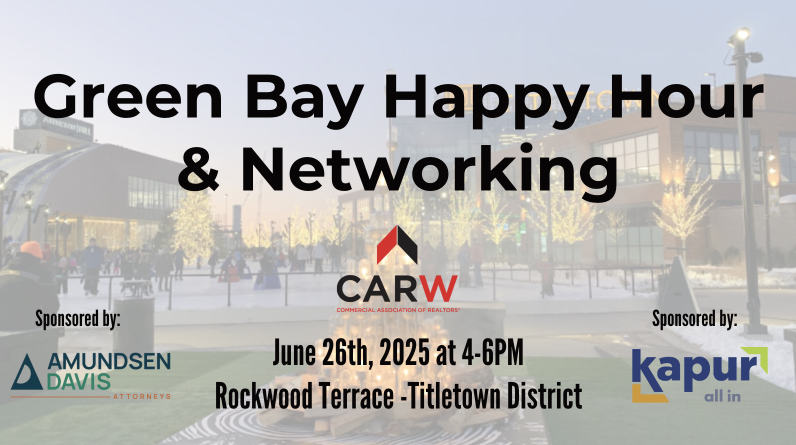 Green Bay Networking & Happy Hour Event
